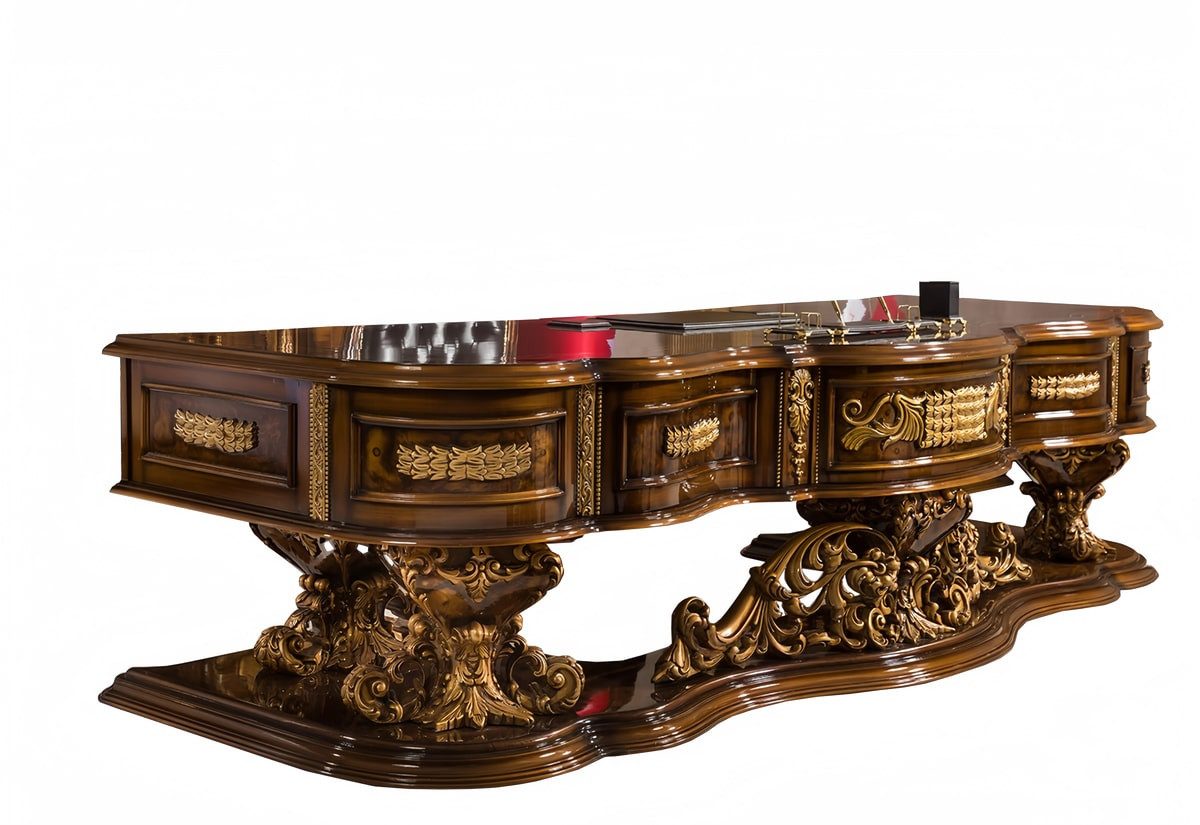 JVmoebel Büromöbel-Set Art Déco Möbelset mit Sessel, Couchtisch und ...