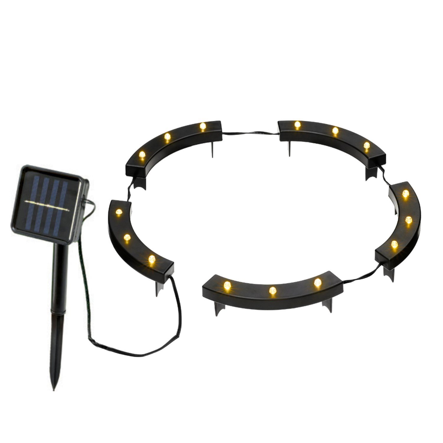 IC Gardenstyle Pflanzenlampe Solar Pflanzenbeleuchtung, LED fest ...