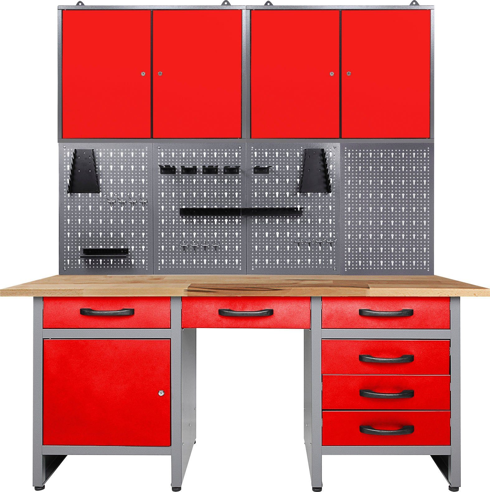 KÜPPER Werkstatt-Set 70412-7, (Spar-Set), 30 mm massive ...