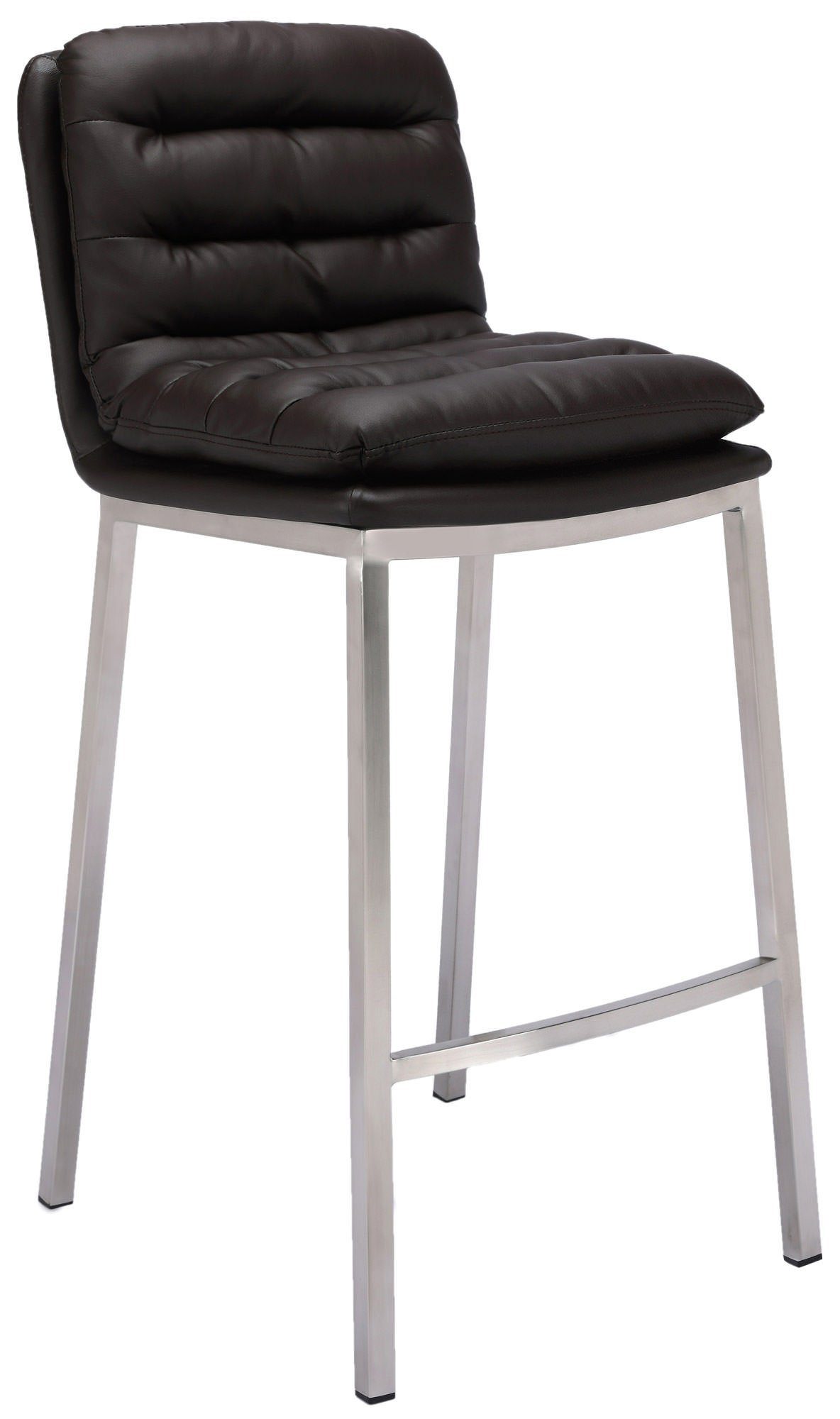 CLP Barhocker Barhocker Dundalk Kunstleder edelstahl