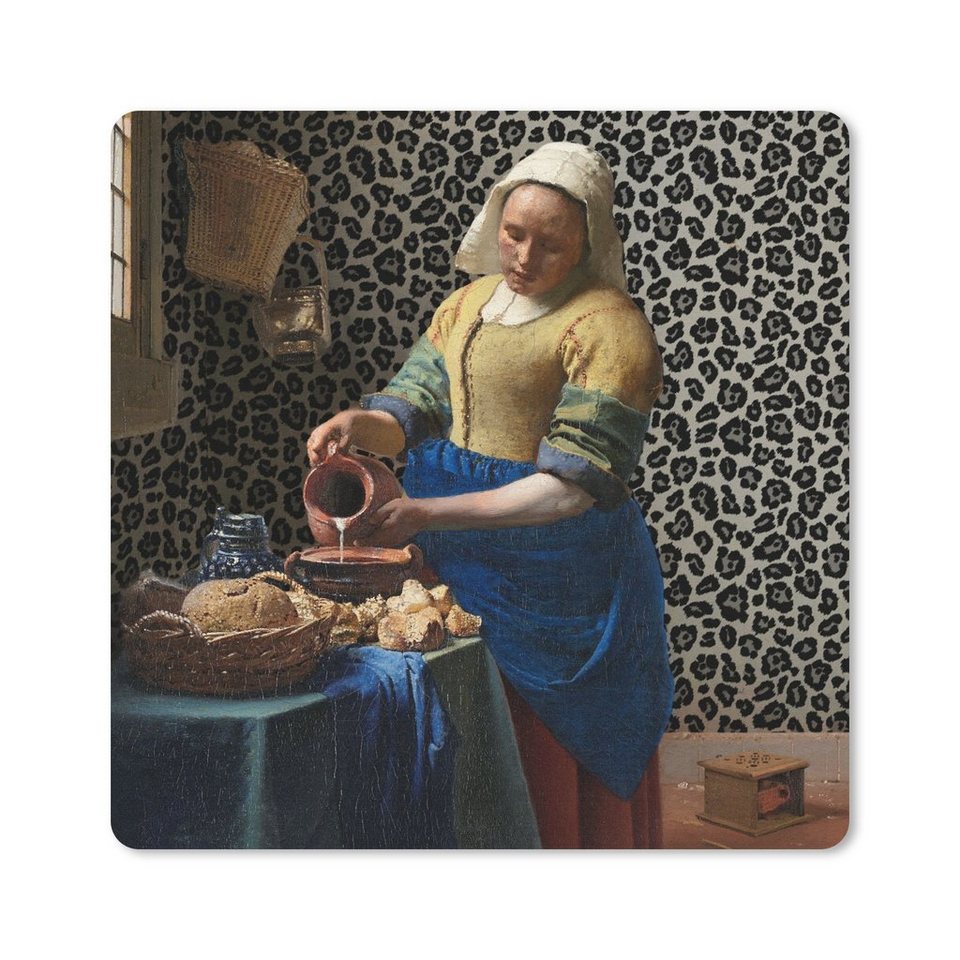 Muchowow Mauspad Milchmädchen Kunst Pantherdruck Vermeer