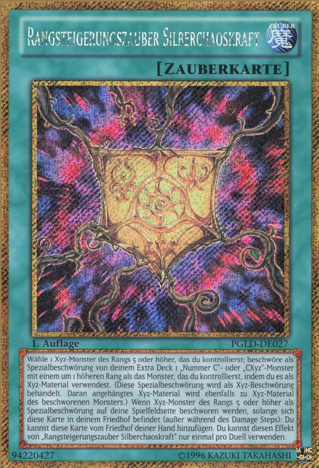Recollectibles Sammelkarte Yugioh Karte Rangsteigerungszauber