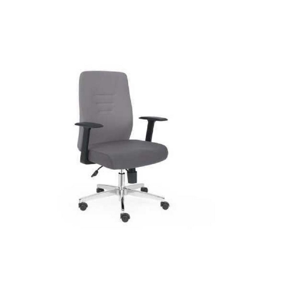Jvmoebel Bürostuhl Bürostuhl Grau Gaming Stuhl Textil Büro Stuhl