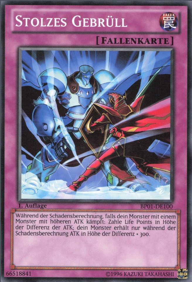 Recollectibles Sammelkarte Yugioh Karte Stolzes Gebrüll V 1 Deutsch