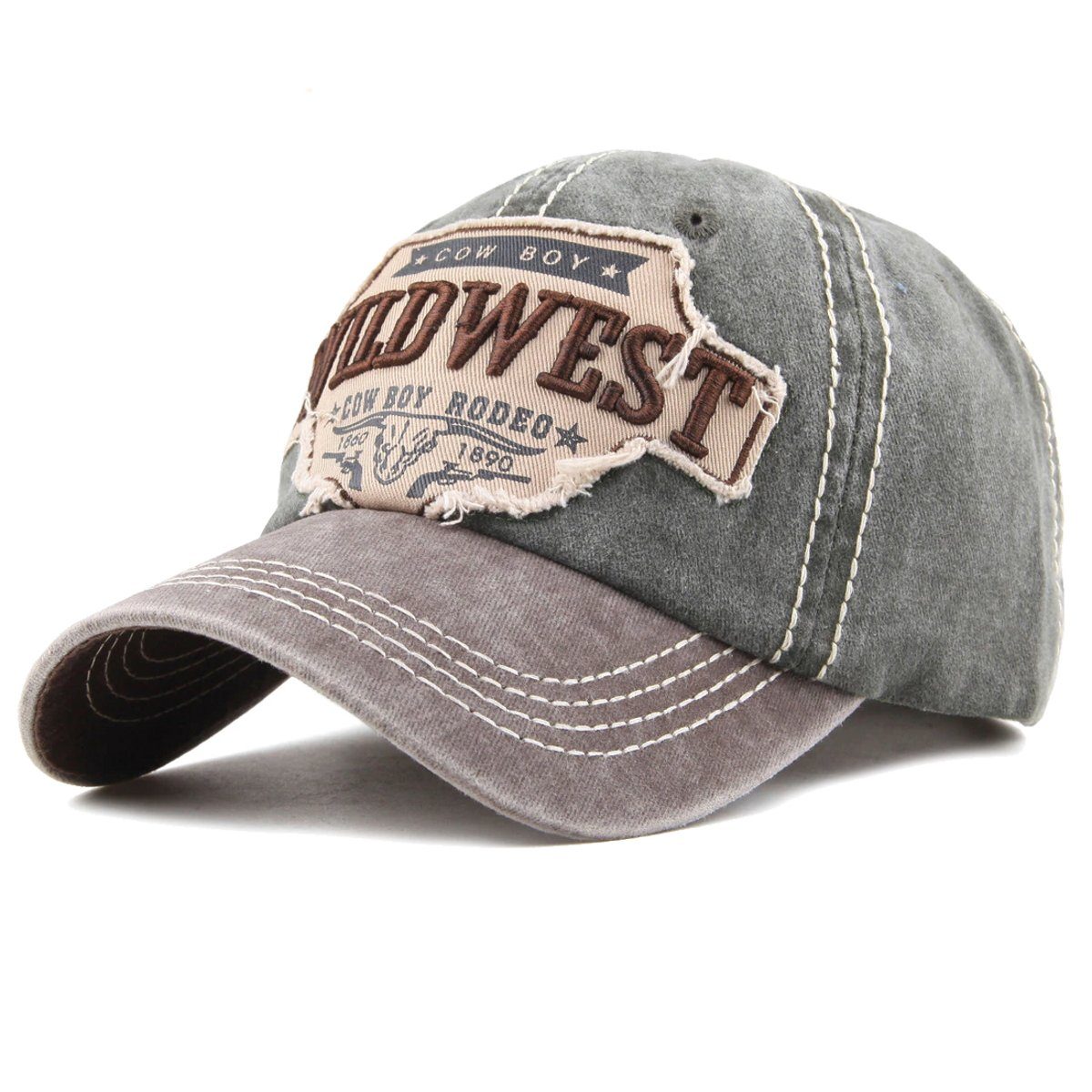 ᐅ Sporty Baseball Cap Wildwest Western Cowboy Rodeo Original Vintage ...