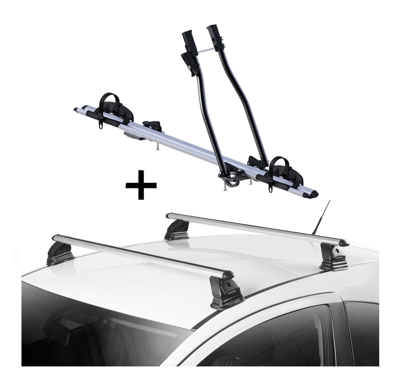 VDP Dachträger, Fahrradträger SAGITTAR + Dachträger VDP EVO ALU kompatibel mit Mercedes Classe S ...