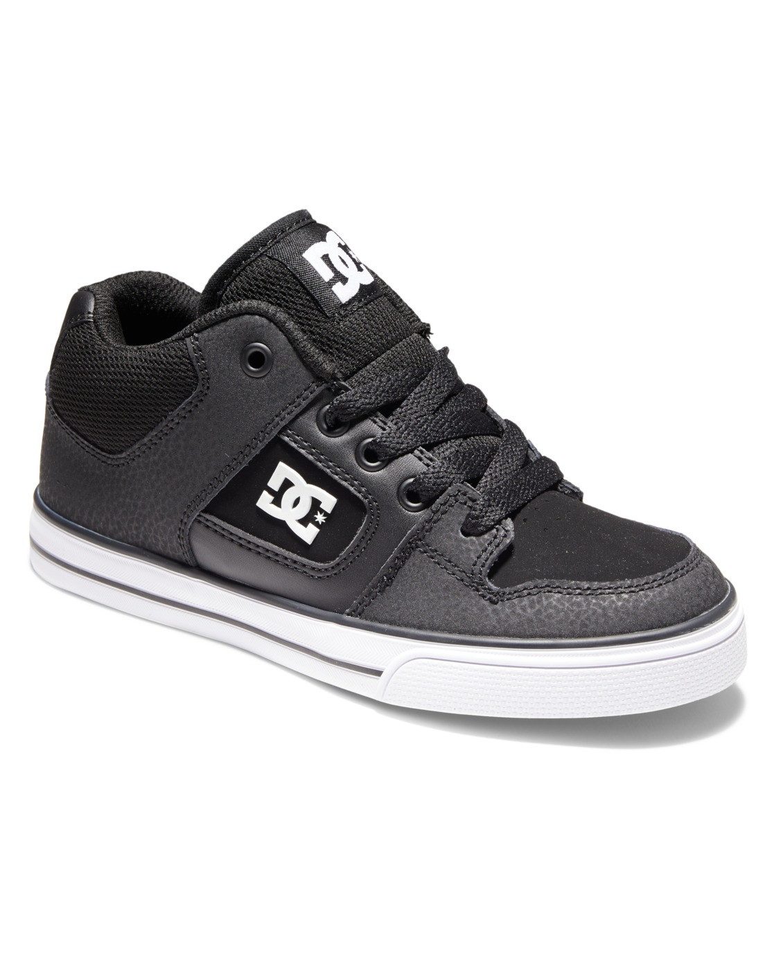 DC Shoes Pure Mid Sneaker, Obermaterial: Leder-, Nubukleder- oder...