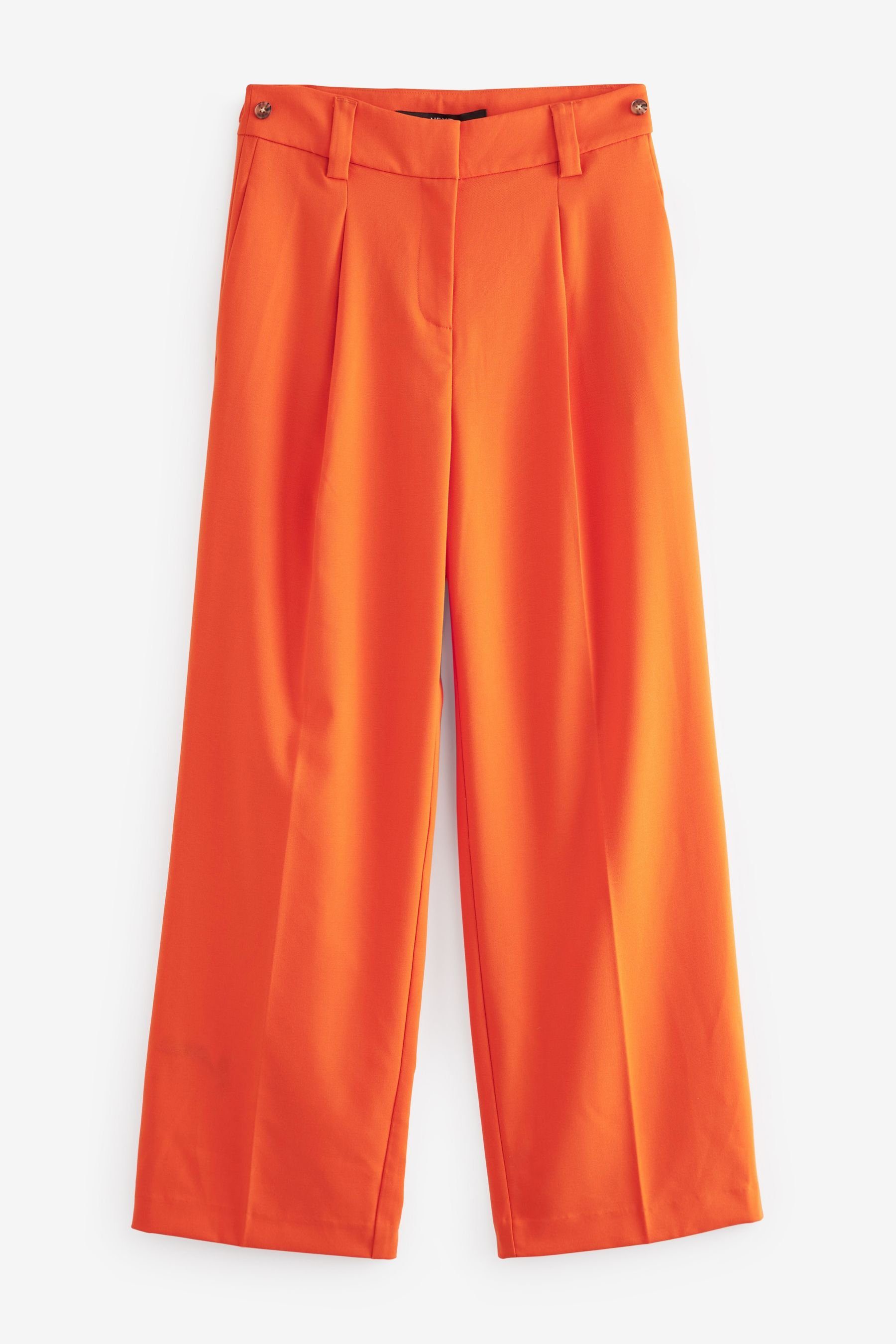 Next Stoffhose Hochwertige Hose Mit Weitem Beinschnitt 1 Tlg Design