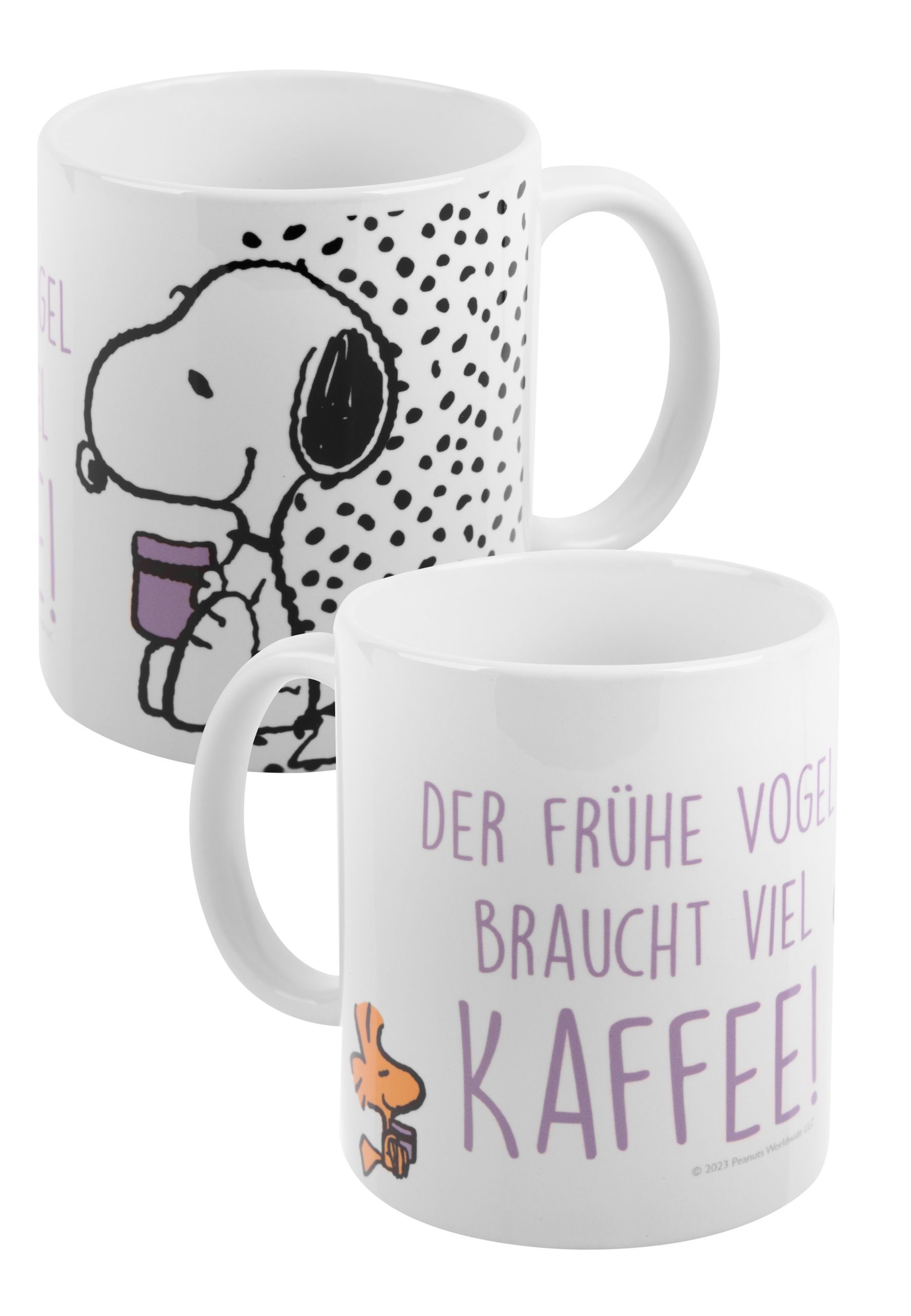 United Labels® Tasse The Peanuts Tasse Snoopy Kaffee 320 Ml