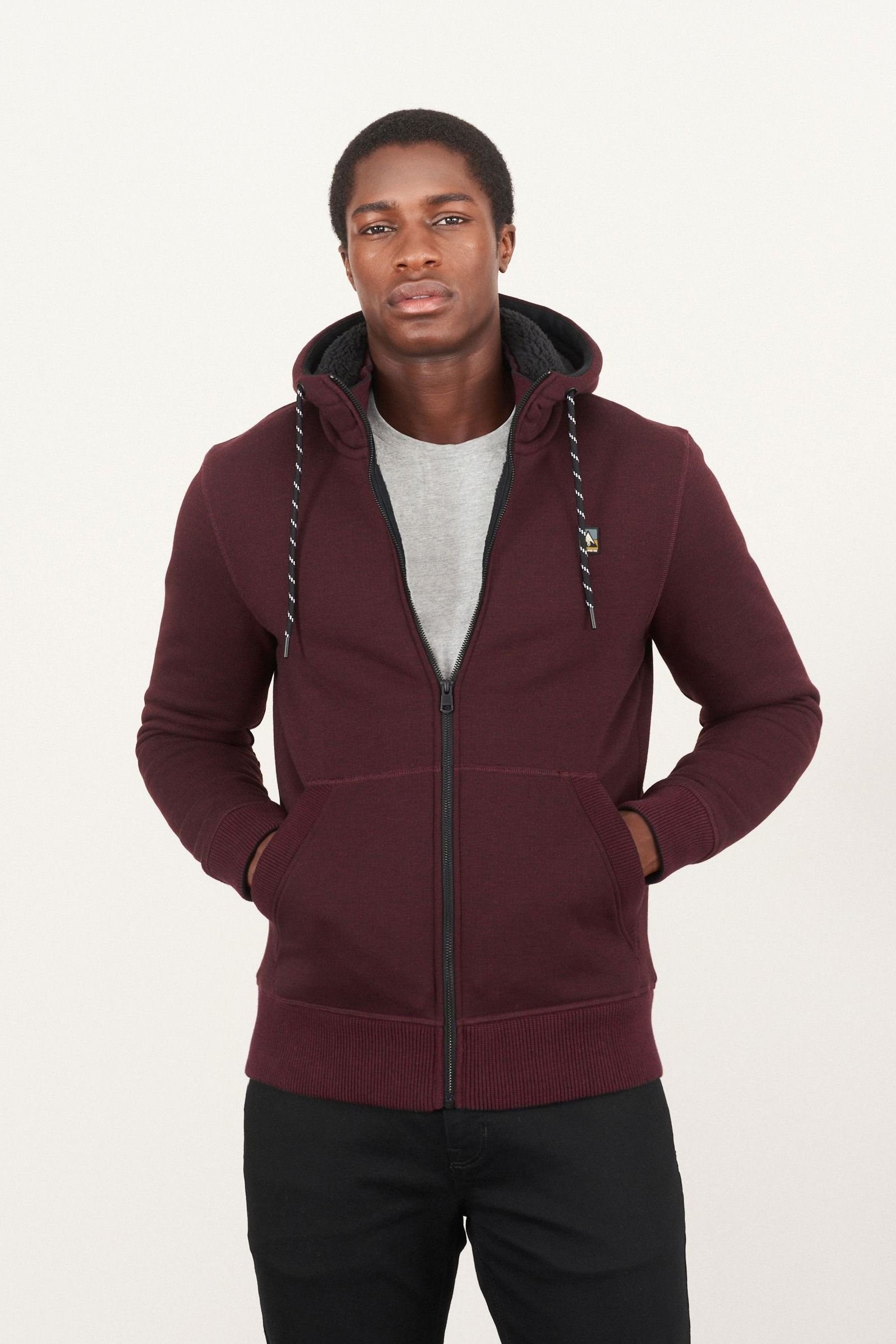 Next Kapuzensweatjacke Jerseyutility Stil 1 Tlg