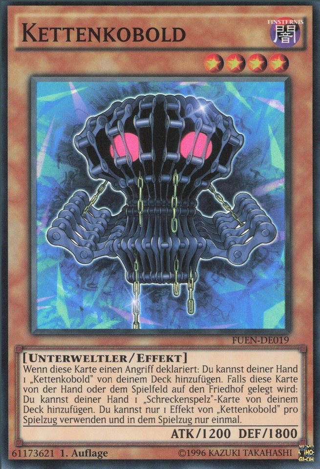 Recollectibles Sammelkarte Yugioh Karte Kettenkobold Deutsch Yu Gi Oh