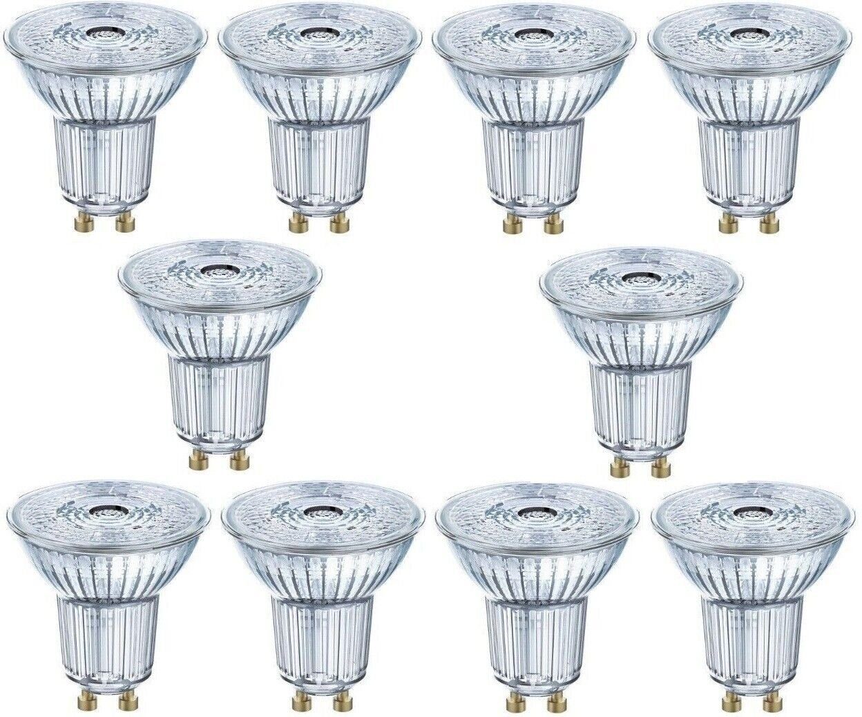 Osram Led Einbaustrahler Gu10 Leuchtmittel Spot Par16 Reflektor Lampe