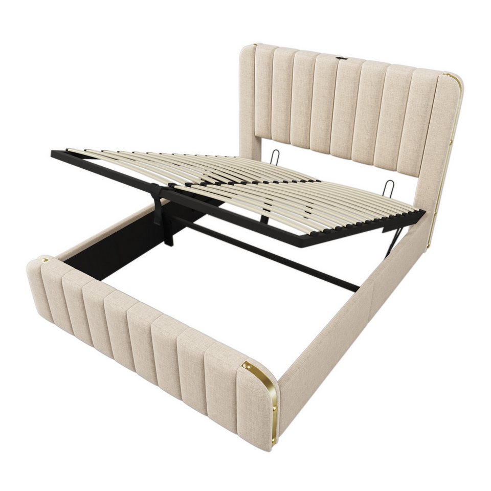 Gotagee Polsterbett Jugendbett 140x200cm Doppelbett Einzelbett