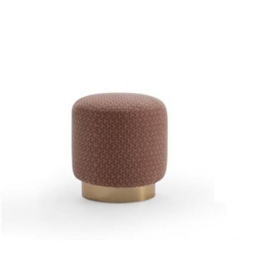Jvmoebel Hocker Pouf Fußhocker Rund Sitz Hocker Polsterhocker