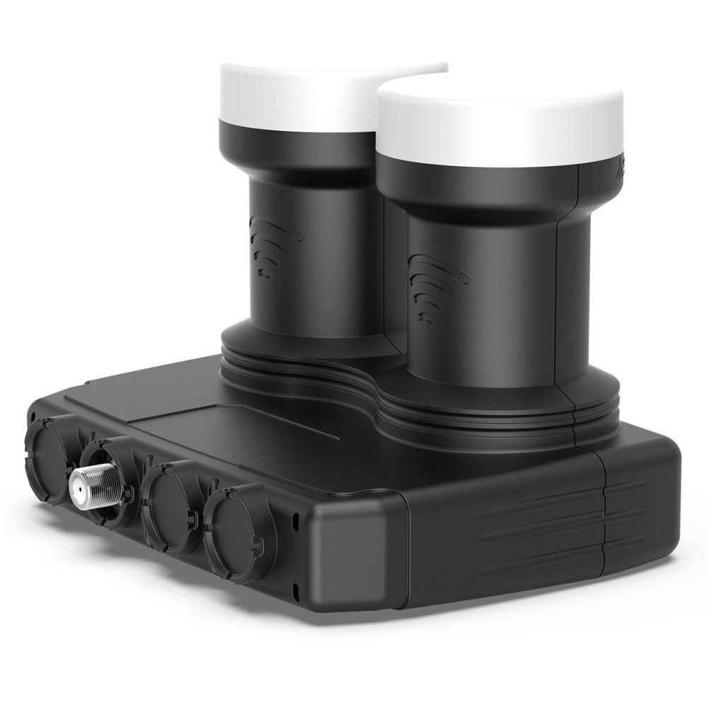 DUR-line DUR-line 6° Monoblock Unicable LNB - Astra 19,2°E + Hotbird 13°E - 24 Monoblock-LNB, 2 ...