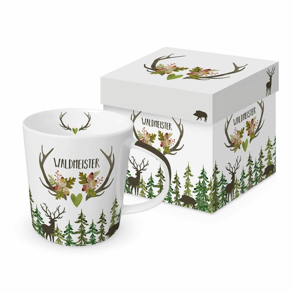 PPD Tasse Waldmeister Trend Mug 350 ml, Bone China, spülmaschinenfest