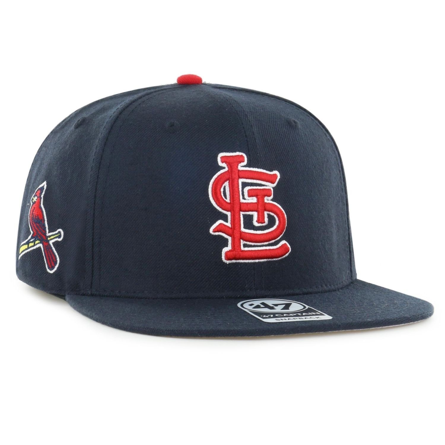 47 Brand Snapback Cap Deep Profile Zone Script St Louis Cardinals Blau