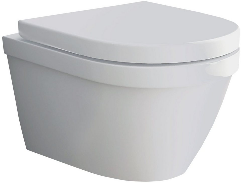 Alpenberger Tiefspül Wc Keramik Wand Wc Spülrandlos Toilette Mit