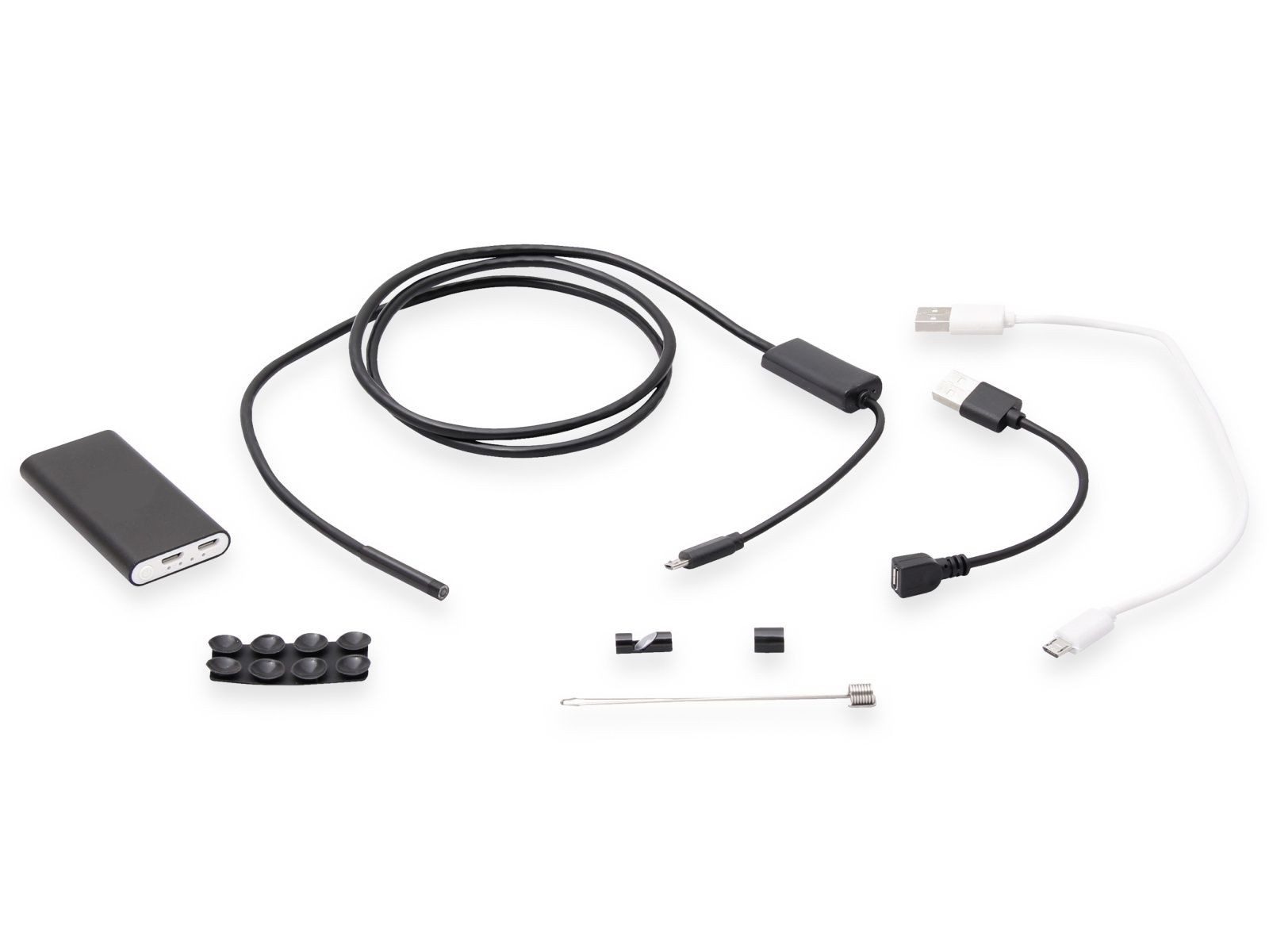 BGS technic BGS TECHNIC WLAN-Endoskopkamera, LED-Beleuchtung Audio ...