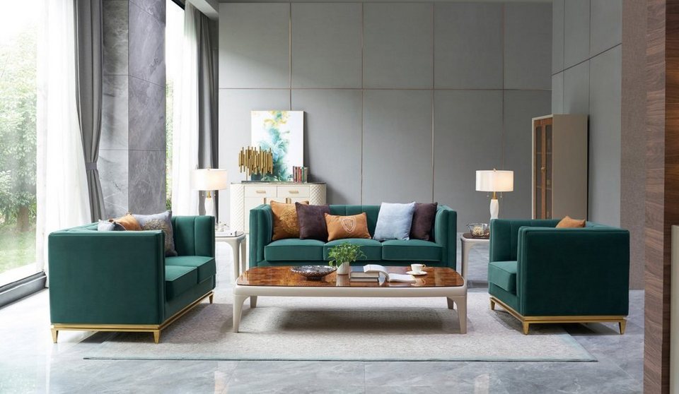 Jvmoebel Sofa Sofagarnitur 321 Sitzer Set Design Sofas Polster