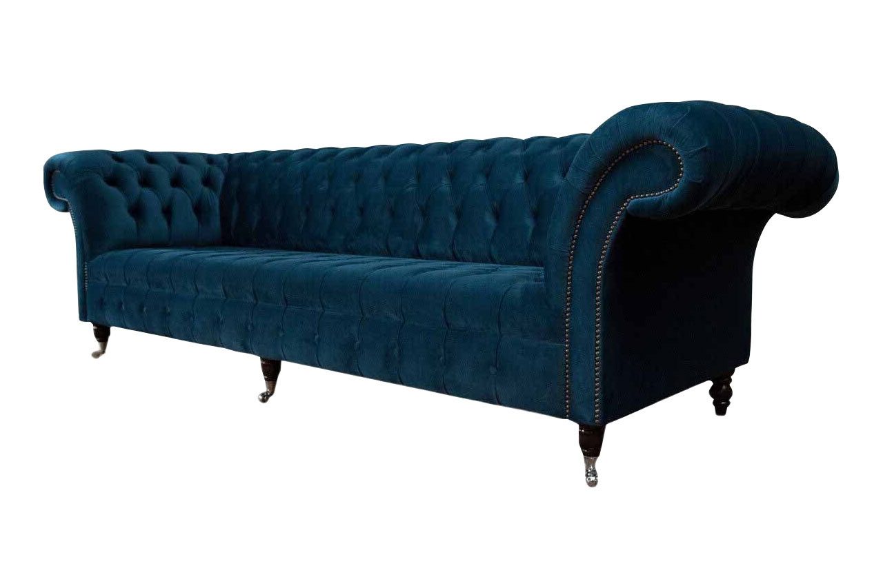 Jvmoebel 3 Sitzer Designer Sofa 3 Sitzer Chesterfield Polster Sitz