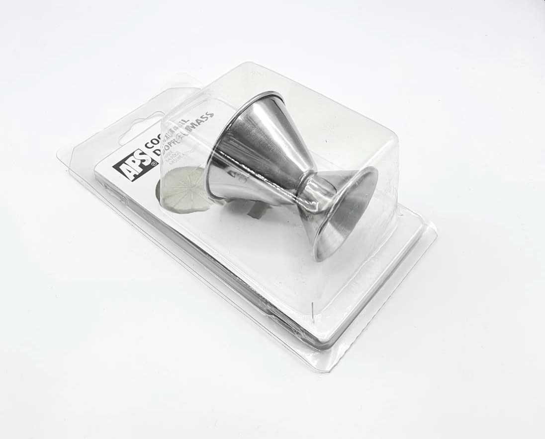 APS Messbecher APS Jigger / Barmaß aus Edelstahl Cocktail Messbecher ...