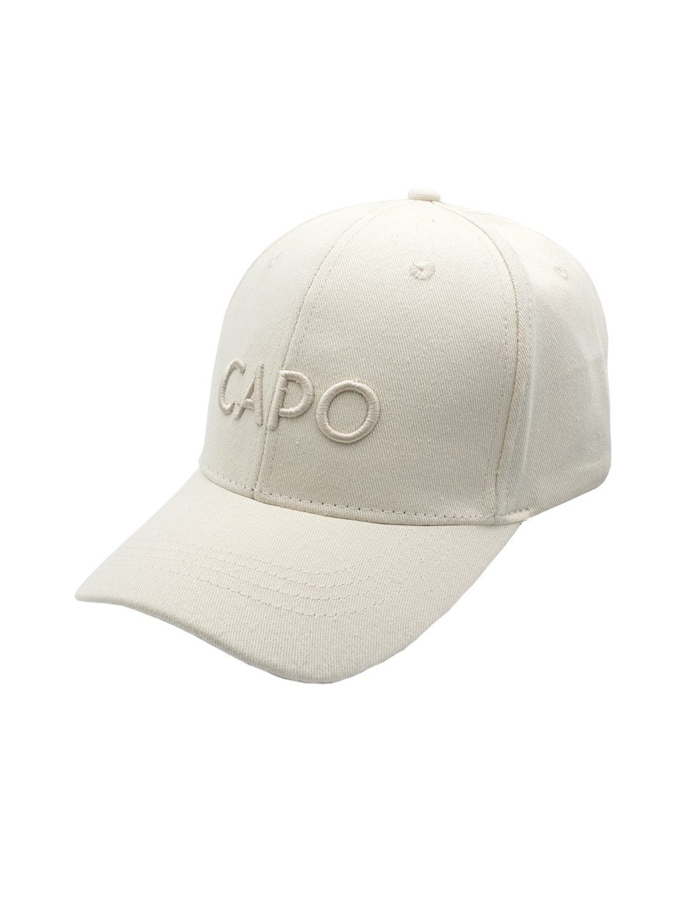CAPO Baseball Cap Baseballcap 3D-Stickerei, 6 Panel (1-St ...