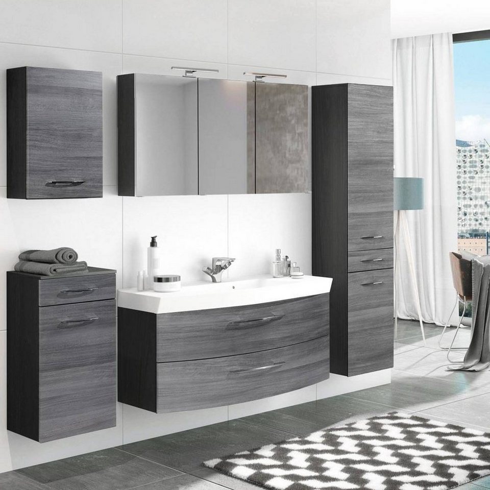 Lomadox Badmöbel Set Florido 03 Spar Set 5 St 5 Tlg Mit 120cm
