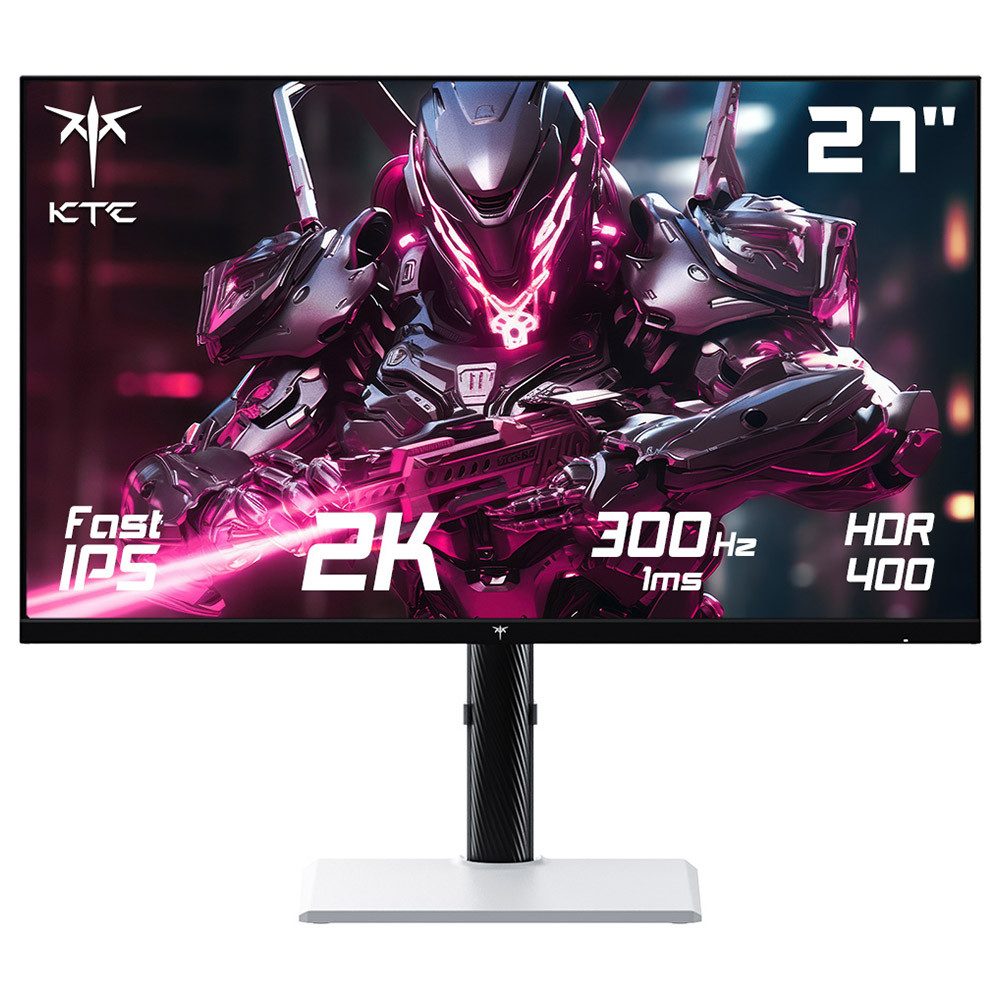 KTC H27E6 27 Zoll QHD 300Hz Gaming-Monitor (2560x1440 px, 1 ms Reaktionszeit, 300 Hz, FAST IPS ...