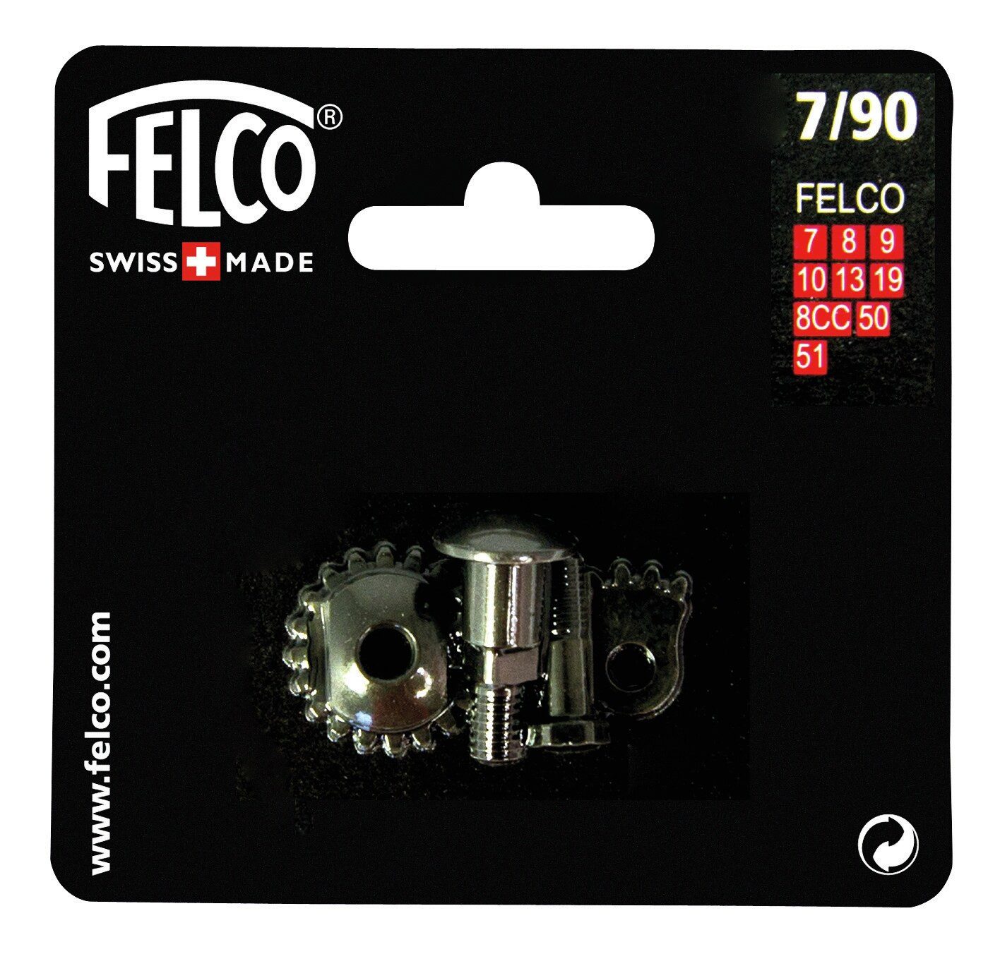 FELCO Gartenschere, Reparatur-Satz Bolzen, Mutter, Sektor, Set: Bolzen ...