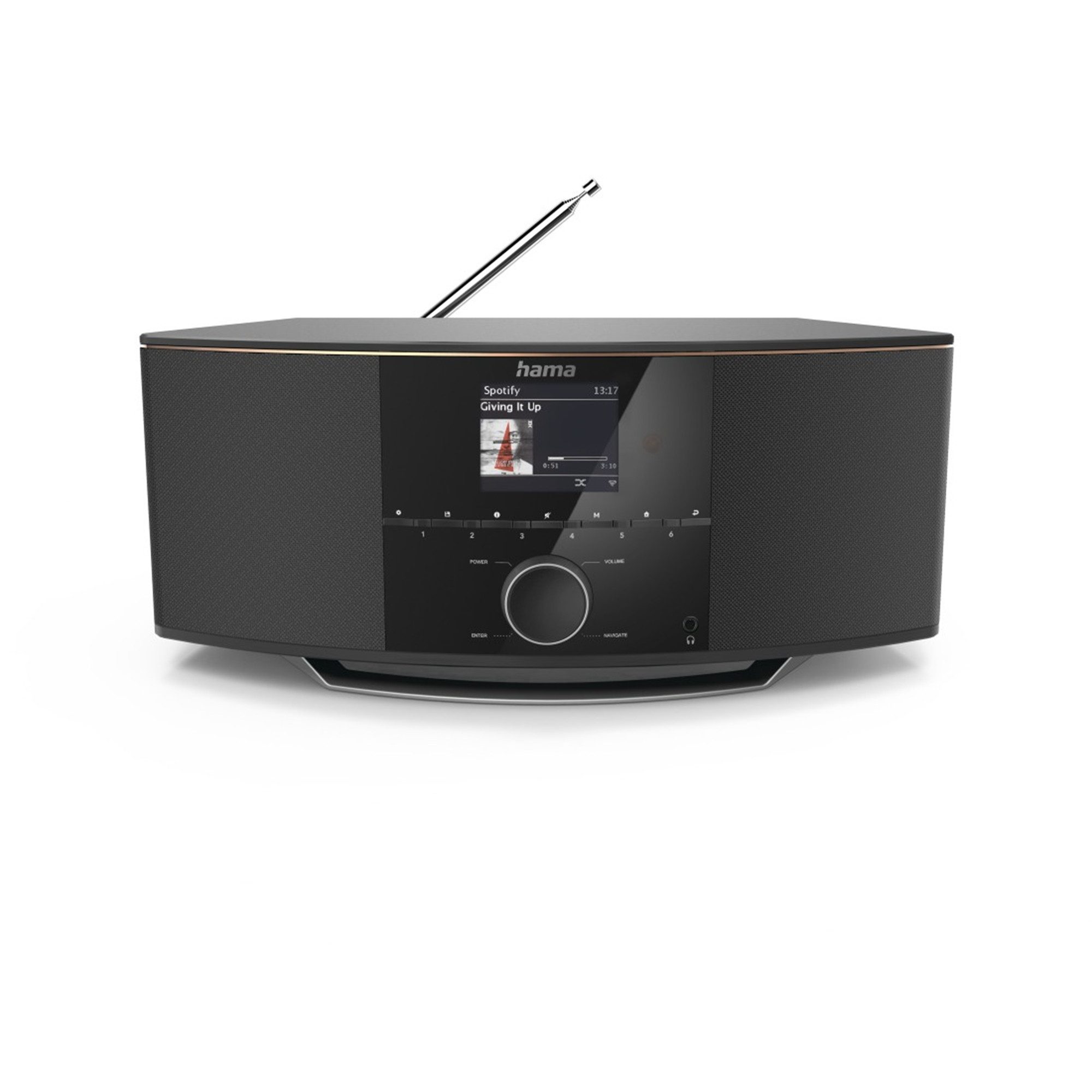 Hama DIR150BT, FM/DAB/DAB+/Internet Radio/App/Bluetooth Digitalradio (DAB)