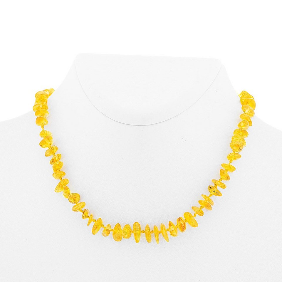 Golders Collier Bernsteinkette für Babys aus transparenten (baltischen ... Golders Collier Bernsteinkette für Babys aus transparenten (baltischen ...