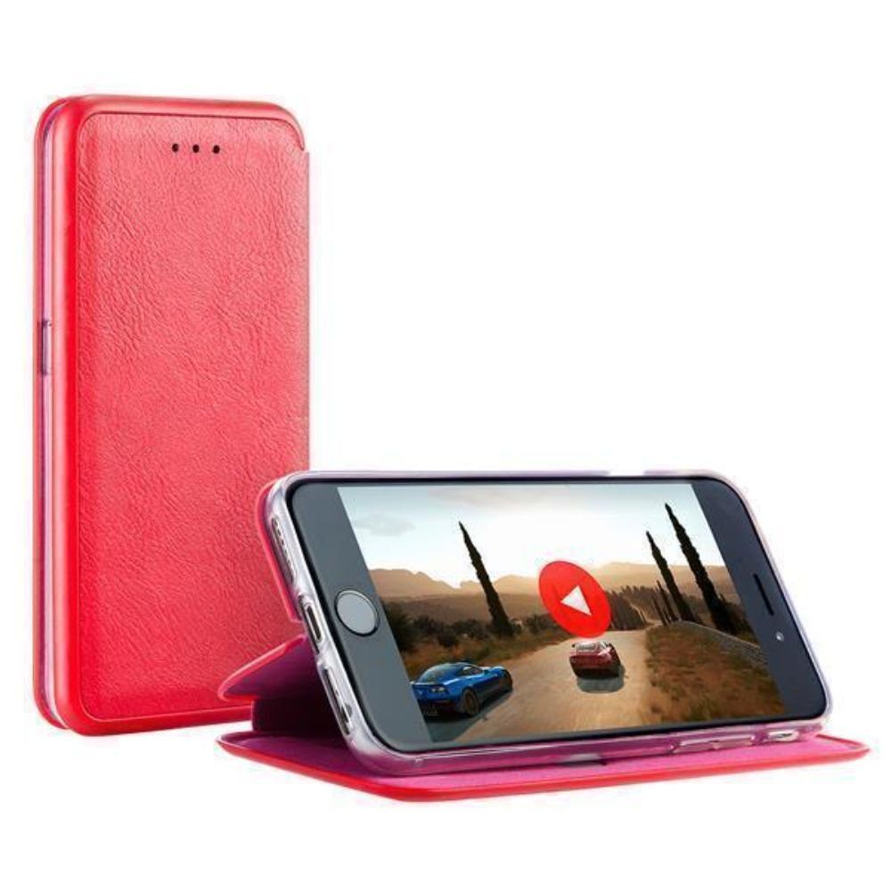 Mygadget Handyhülle Flip Case Hülle Mit Kartenfach And Standfunktion