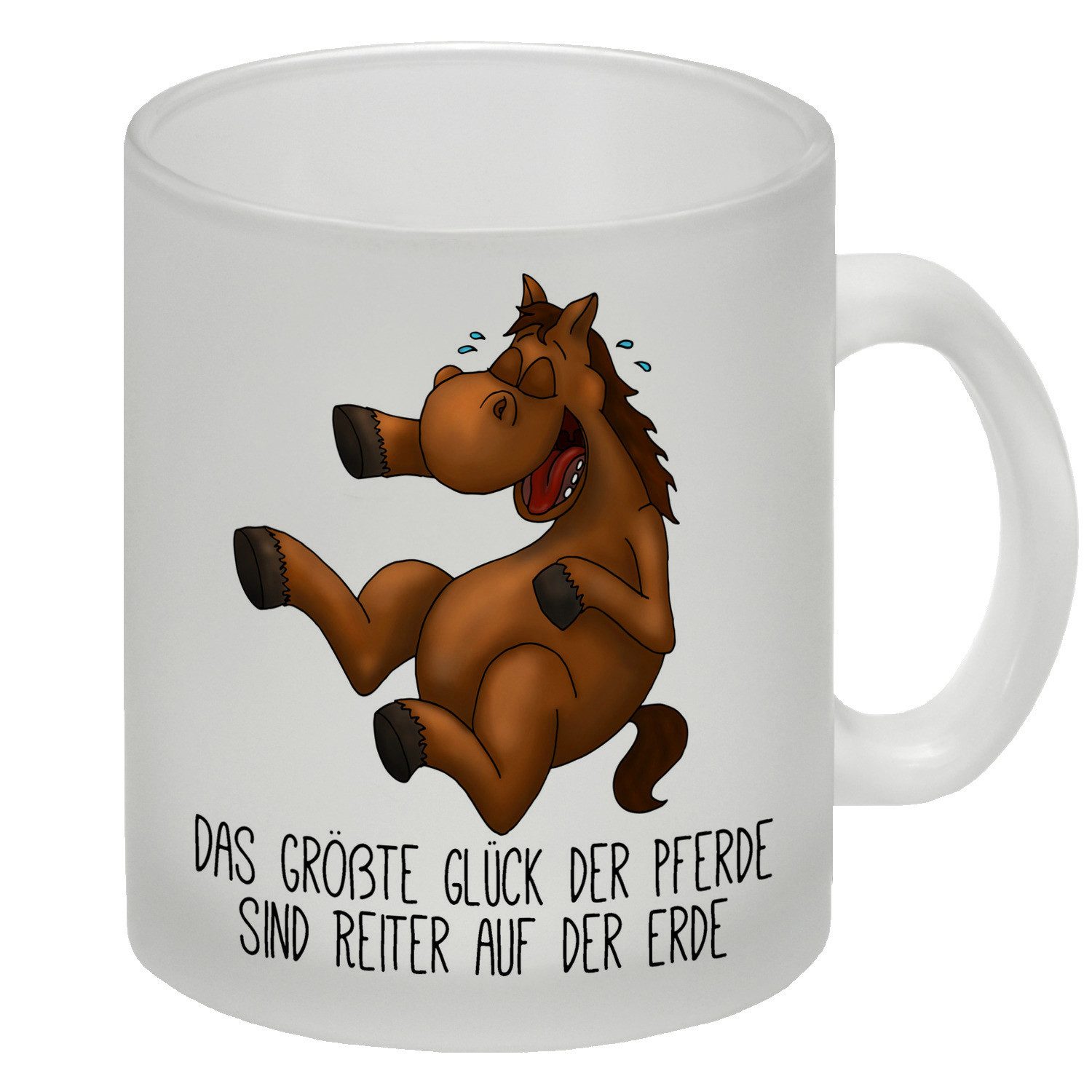 Speecheese Tasse Das Größte Glück Der Pferde Sind Reiter Auf Der Erde