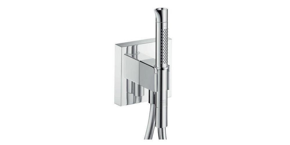 Hansgrohe Badarmatur Portereinheit Axor Starck Organic 12x12 Chrom Chrom