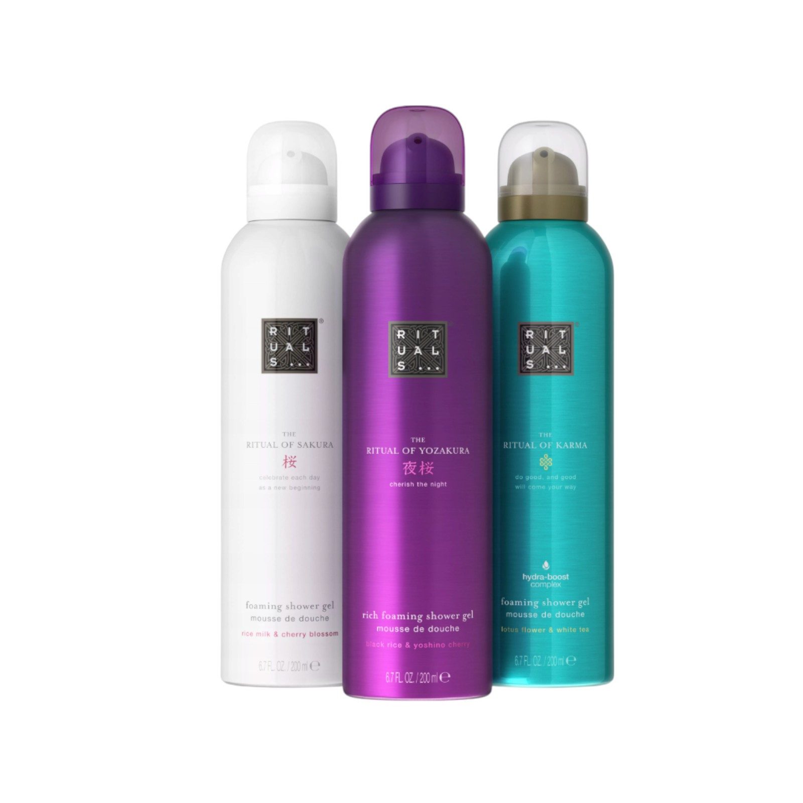 Rituals Duschschaum Shower Foam Value Pack, 3-tlg., 1 X The Ritual of ...
