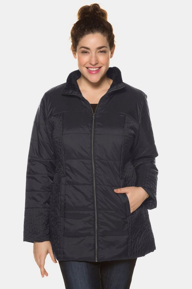 Ulla Popken Steppjacke Steppjacke Langarm Stehkragen Ulla Popken Das