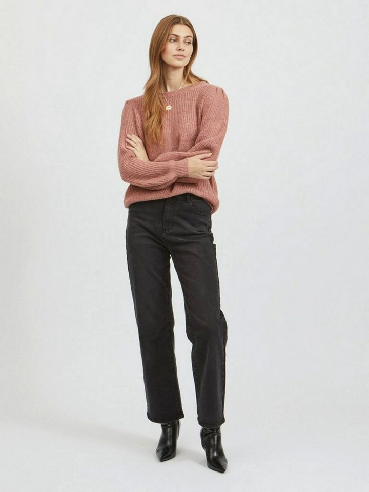 Vila Strickpullover Suba 1 Tlg Cut Outs Rückenausschnitt