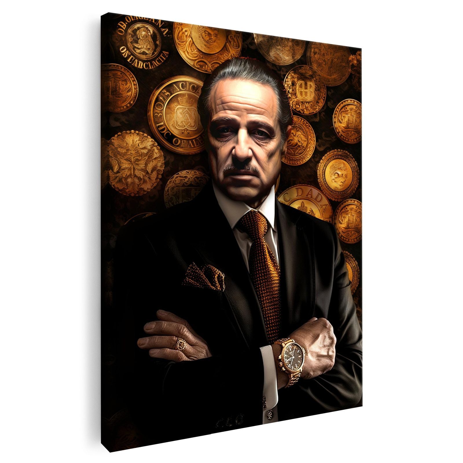 Artmazing Leinwandbild Mafia Majesty Xxl Leinwand 120x80 Poster