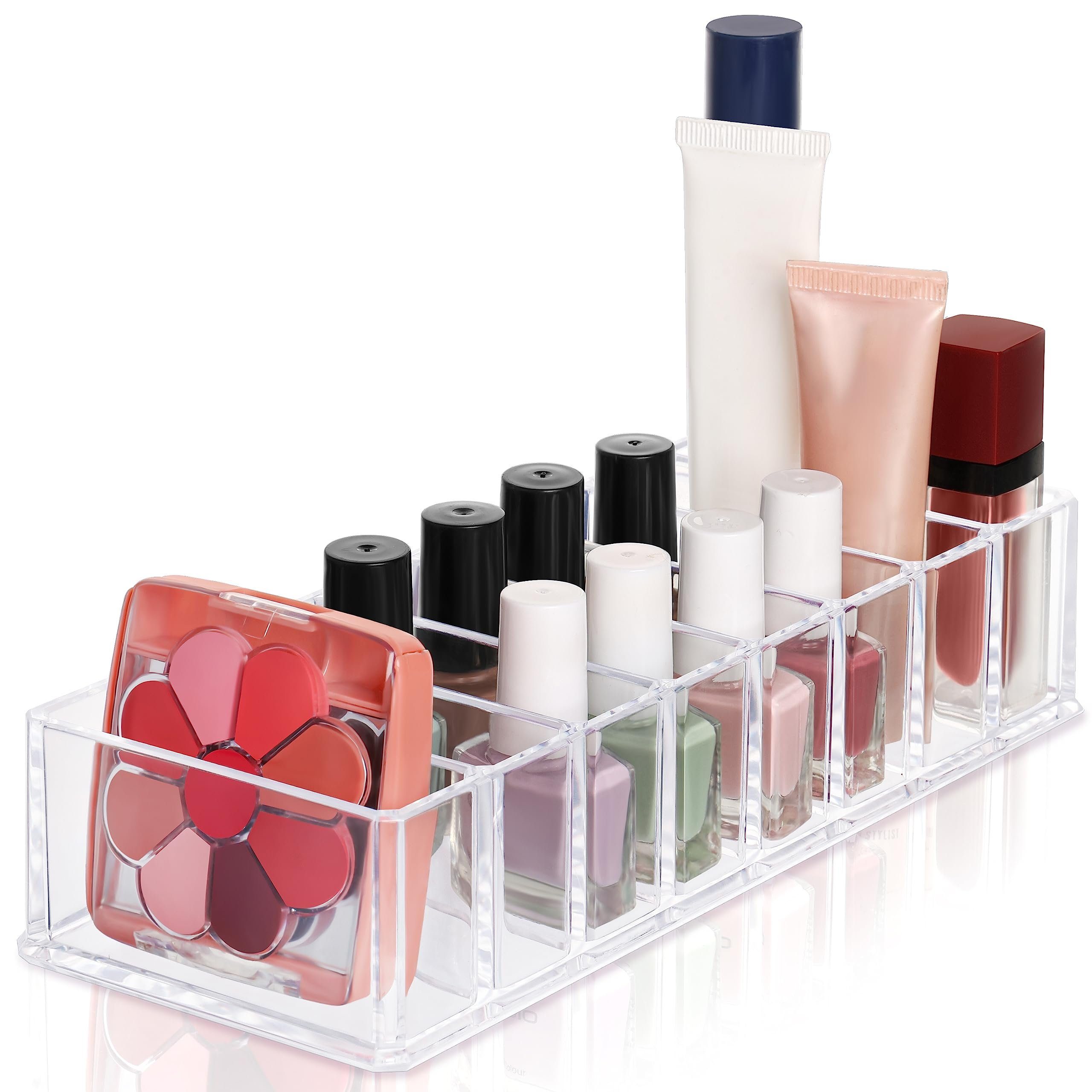 Kurtzy Organizer Acryl Kosmetik Organizer mit 8 Fächern