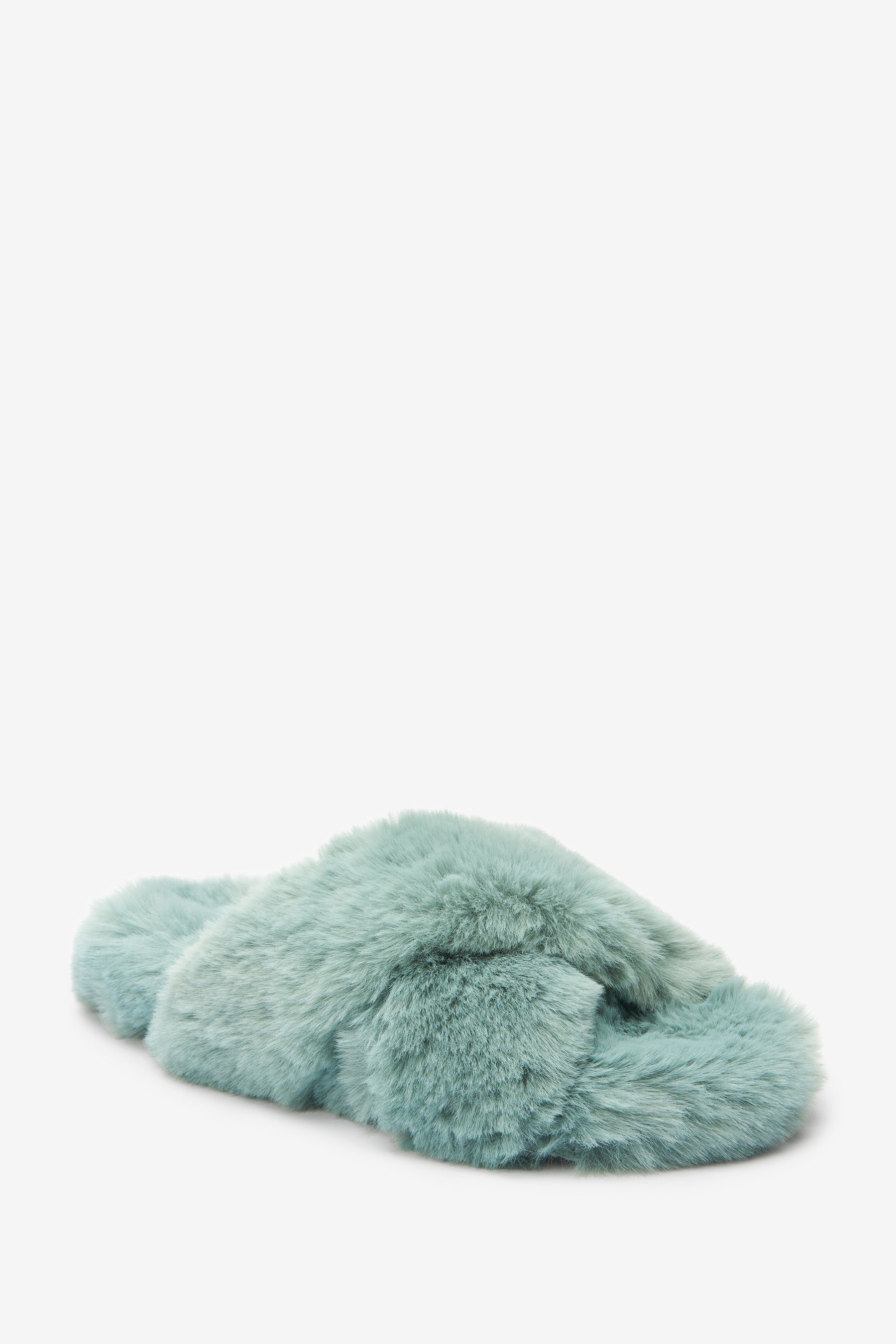 Next Crossover Kork Slipper Mit Kunstfell Hausschuh 1 Tlg