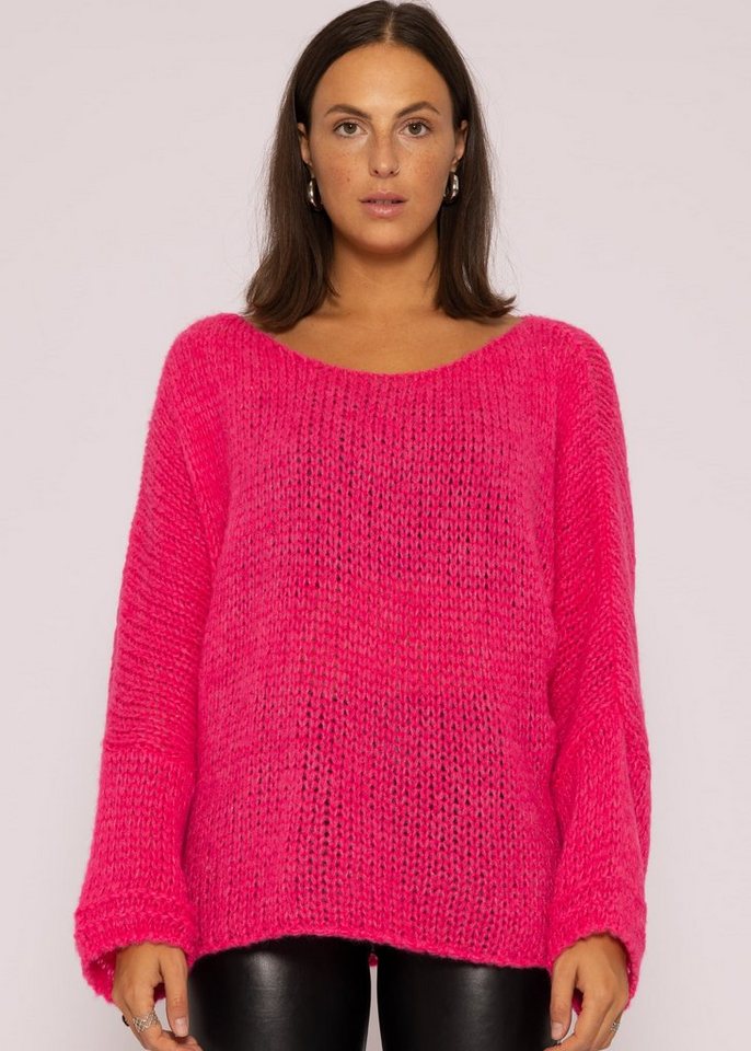 Sassyclassy Strickpullover Oversize Pullover Damen Aus Weichem