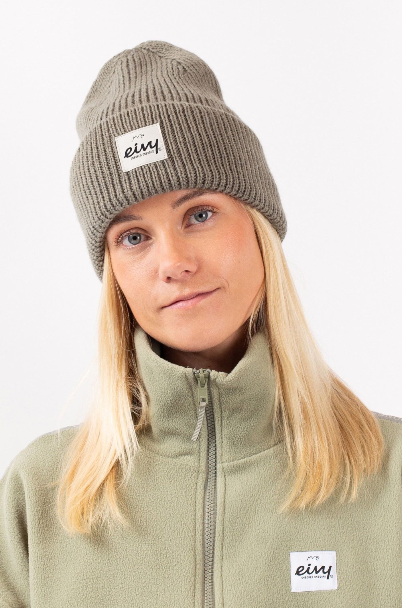 Eivy Beanie mit Eivy Logo, Aufgenähter Eivy-Patch