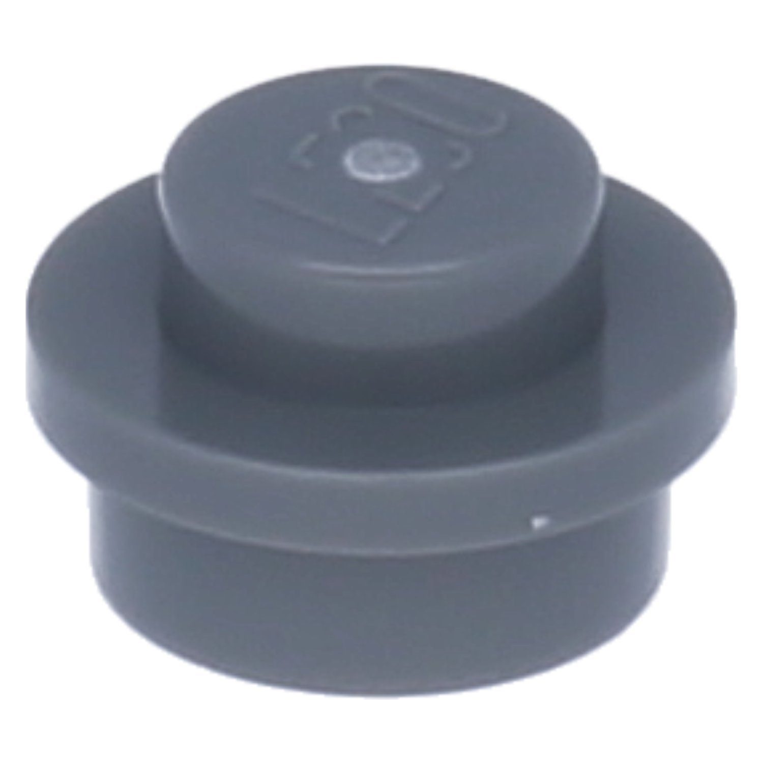 LEGO® Spielbausteine LEGO® 1x1 Rundplatten Platten Dunkelgrau - 4073 ...