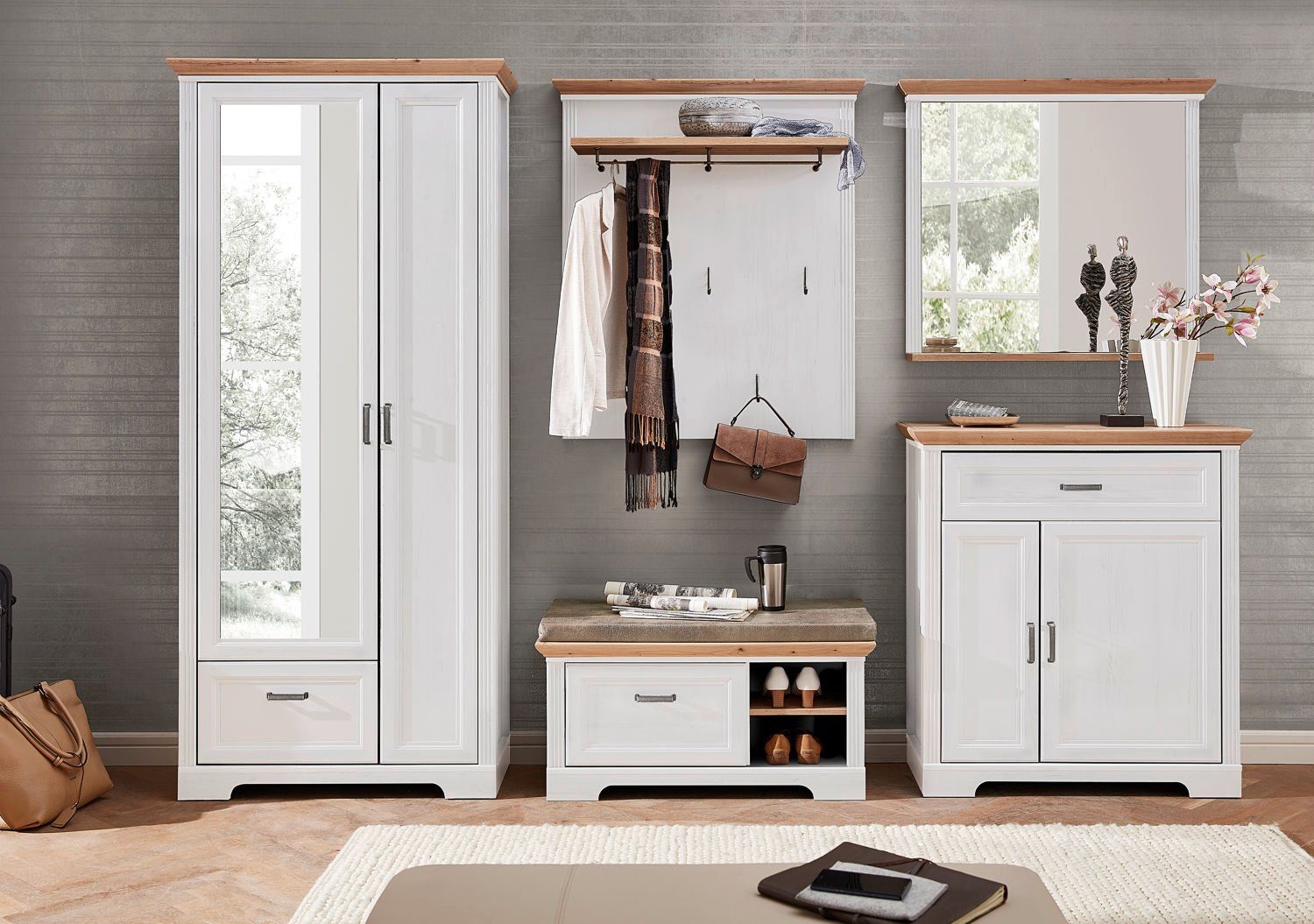 Garderobenschrank Mit Bank
