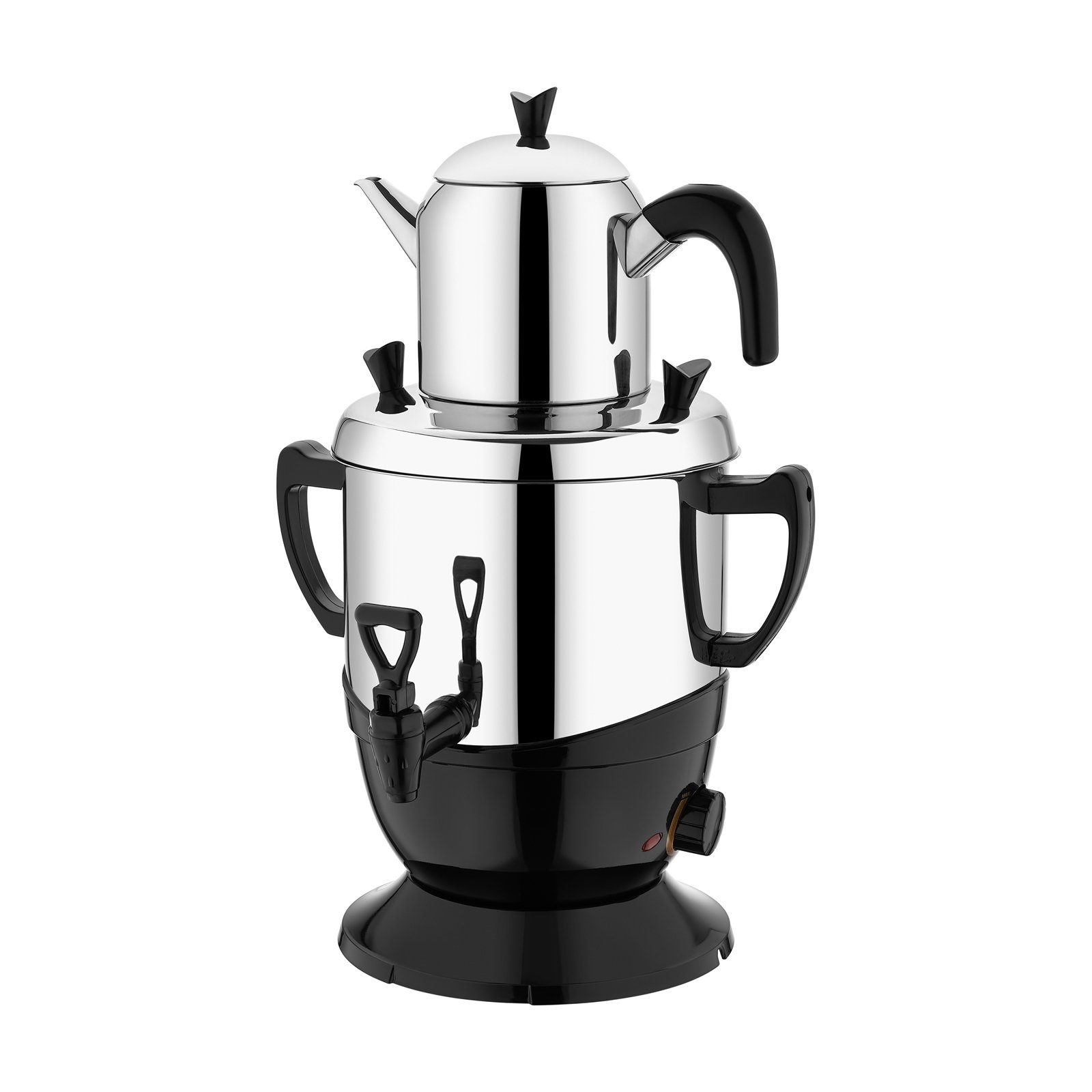 Schäfer Samowar Samowar Edelstahl 4,5 Liter