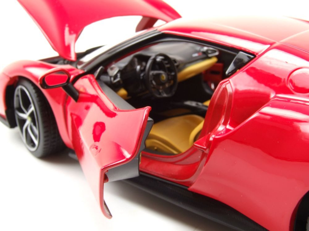 Bburago Modellauto Ferrari R&P 1:18 296GTB 18-16018R, Sammlerauto
