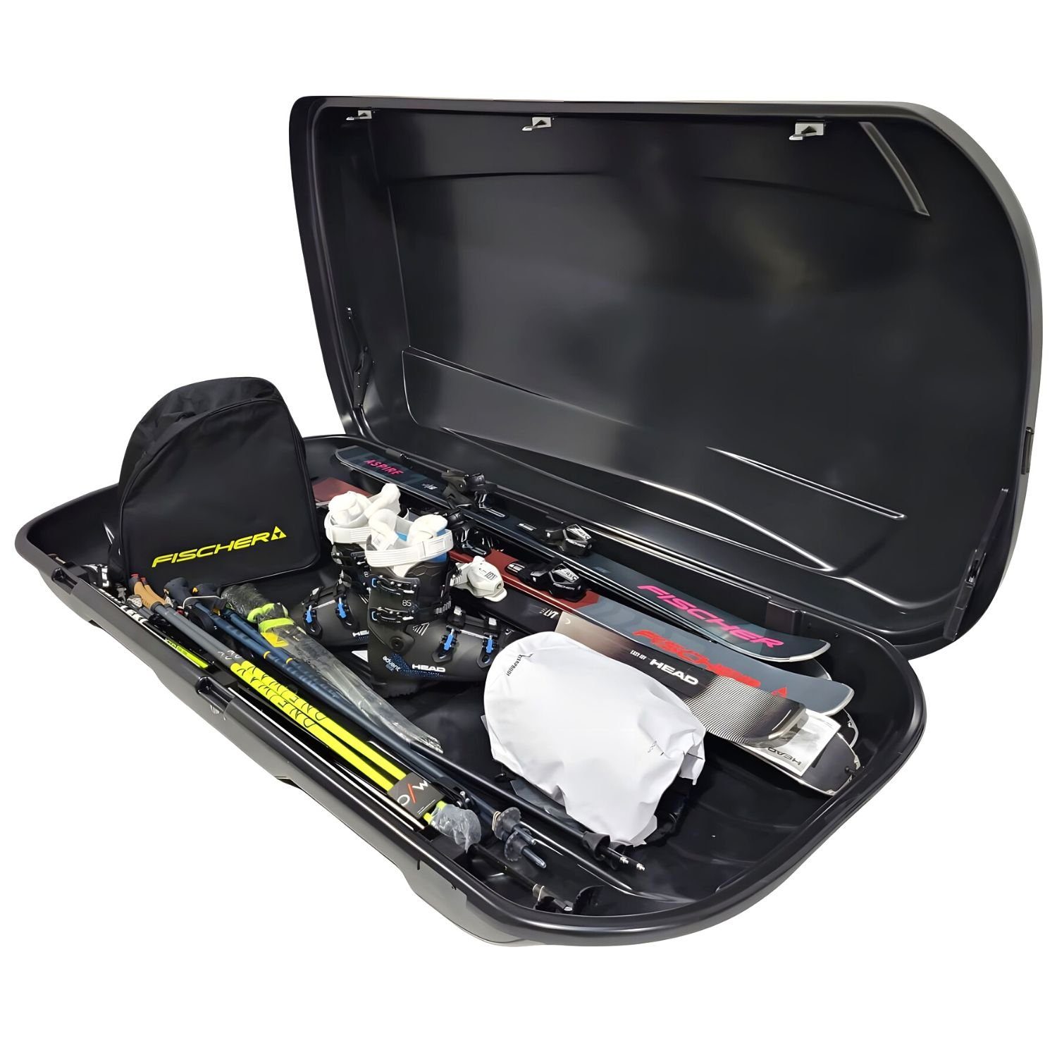 VDP Dachbox, (Winterausrütung mit der Skibox sicher geschützt), Xtreme ...