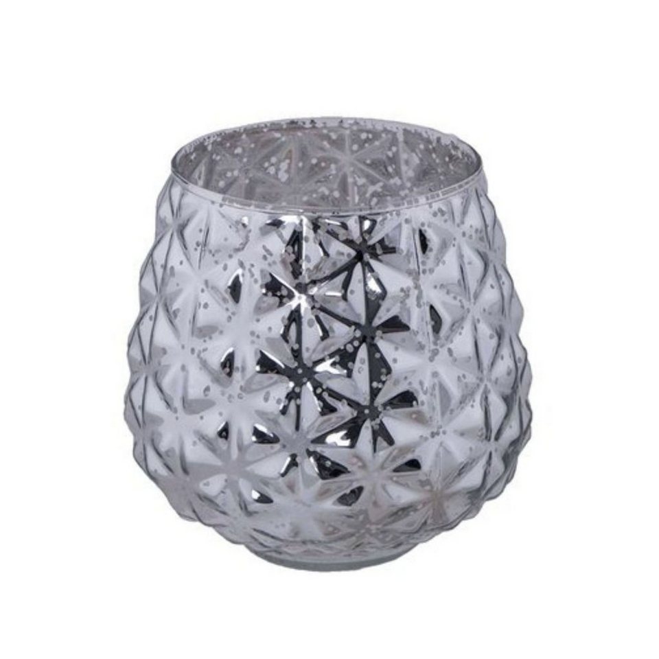 Home Society Bv Windlicht Windlicht Mit Wabenstruktur Bauernsilber 12cm
