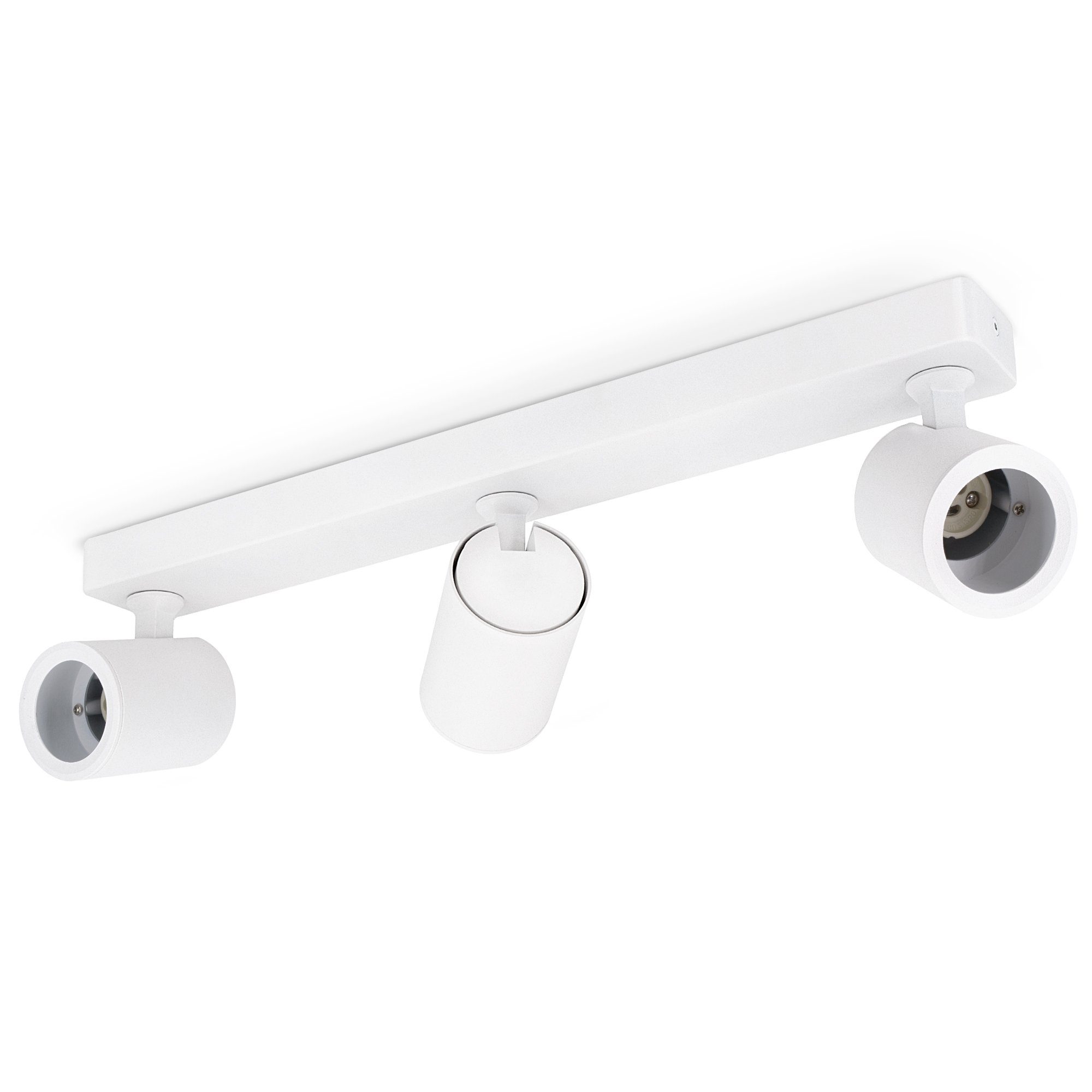 Linovum Led Aufbaustrahler Tenjo Deckenstrahler 3 Flammig Weiß Spots